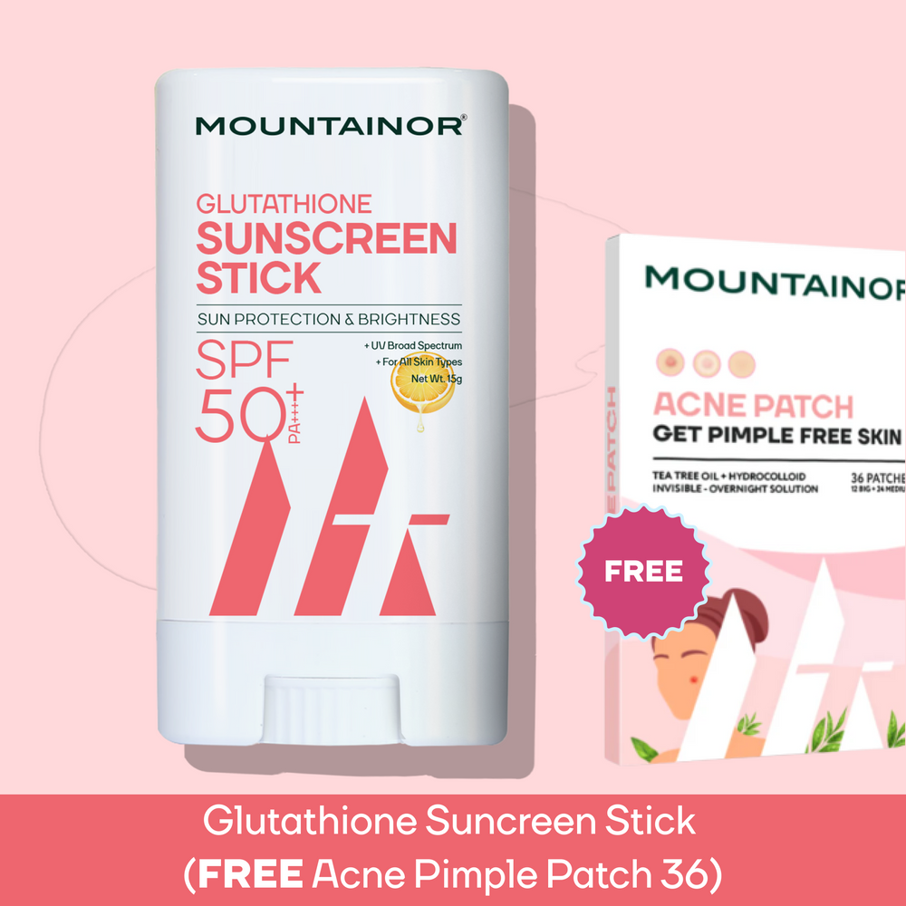 SPF 50+ Glutathione Sunscreen Stick 🌞 Sun Protection & Brightness || G